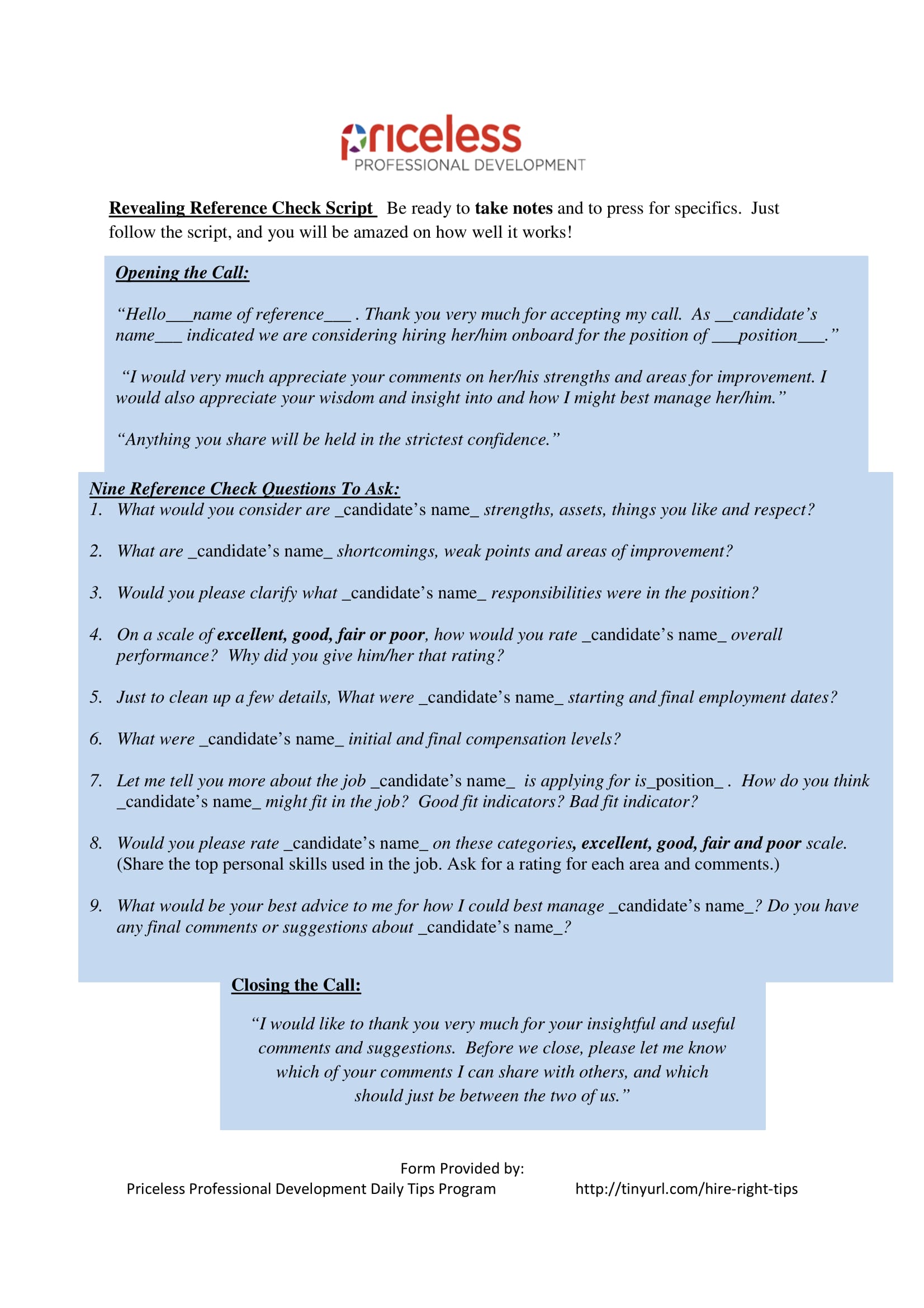 FREE 14+ Reference Phone Script Forms in PSD | PDF