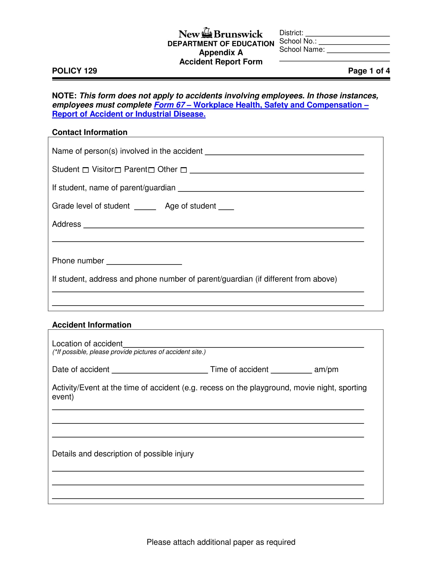 FREE 18+ Student Information Form Samples, PDF, Word, Google Docs