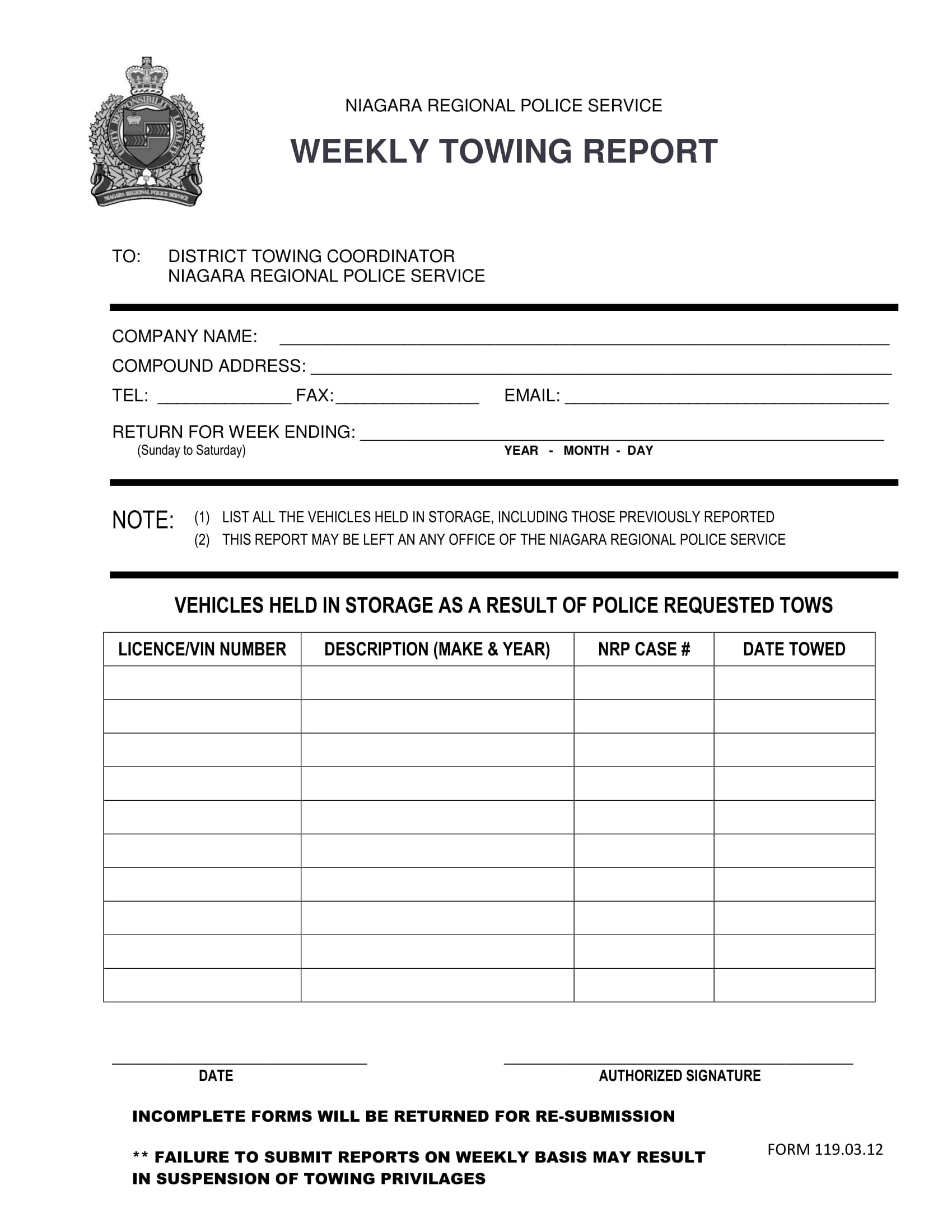 FREE 15+ Weekly Report Forms in PDF | MS Word | Excel