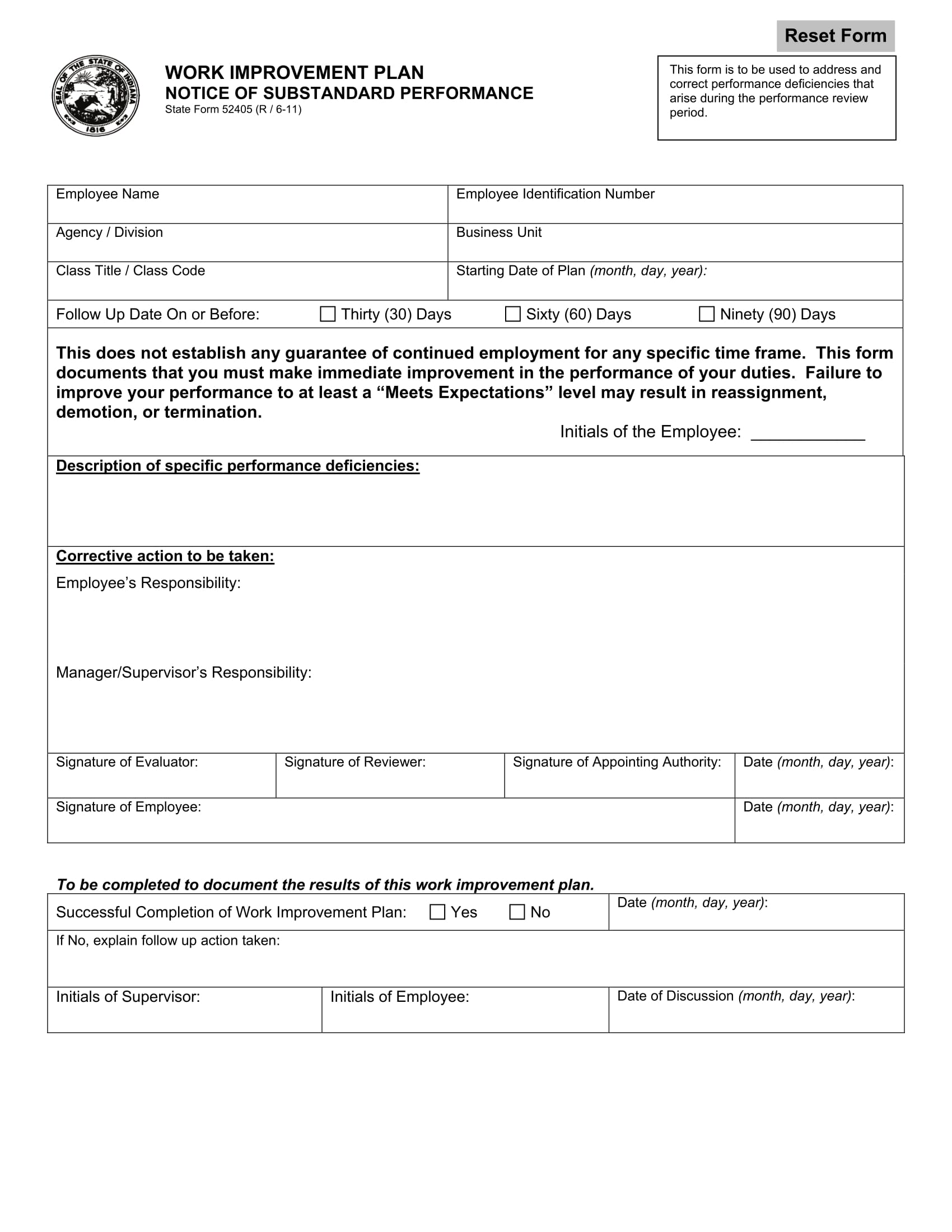 FREE 4+ Superior Improvement Forms in PDF