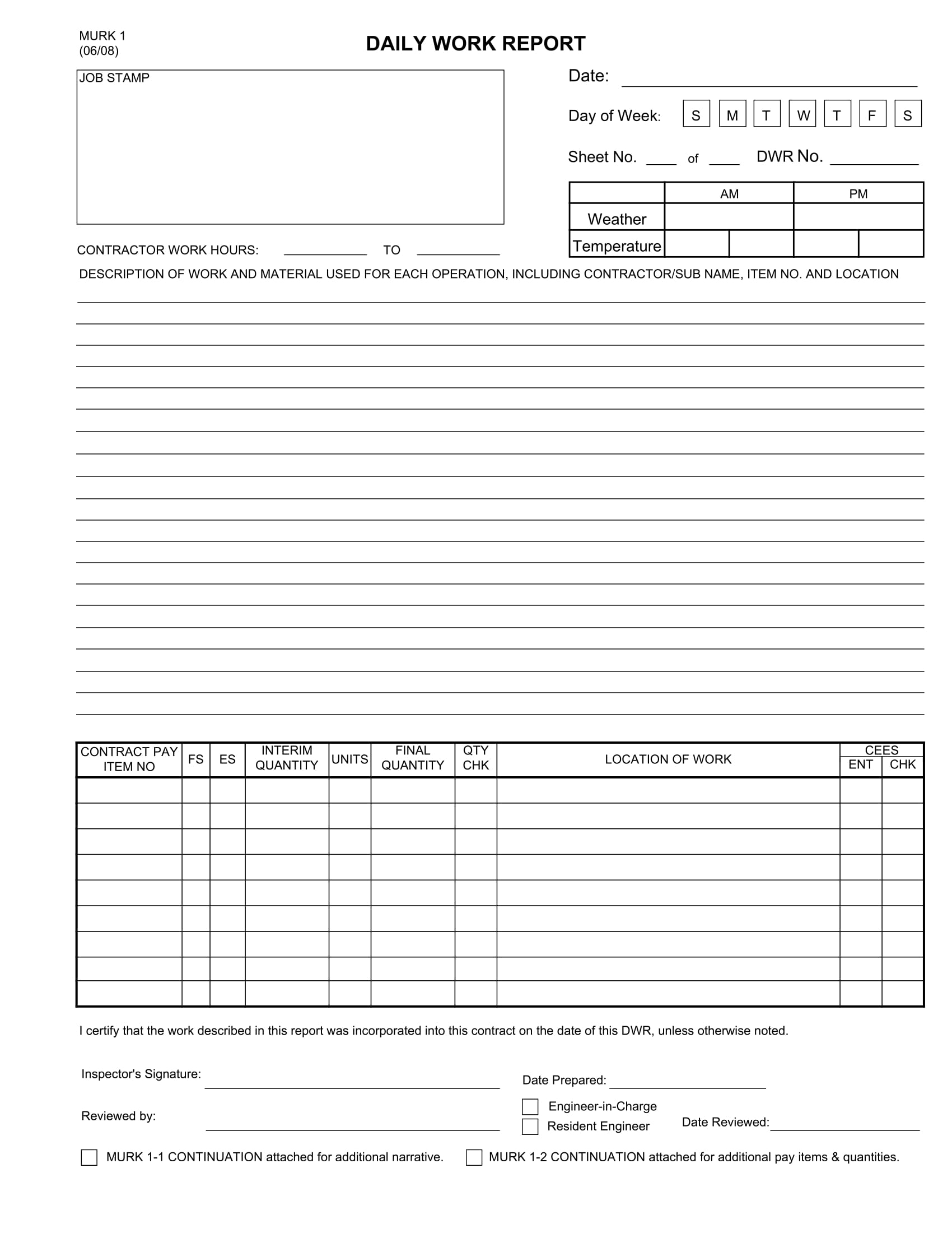 FREE 8+ Employee End of Day Report Form Samples, PDF, MS Word, Google ...