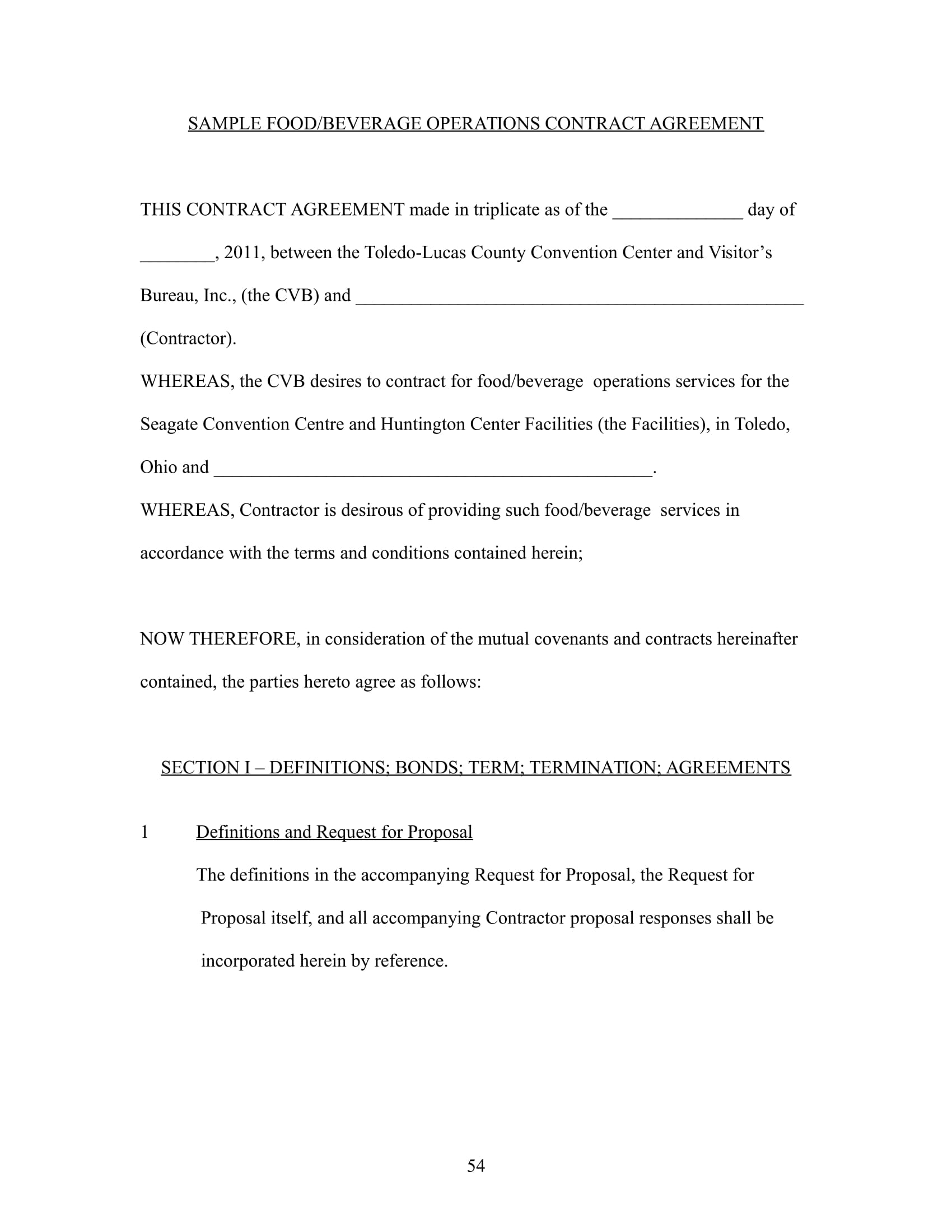 FREE 9+ Restaurant Legal Forms in PDF | MS Word