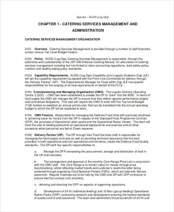 FREE 7+ Restaurant Management Forms in Excel | PDF
