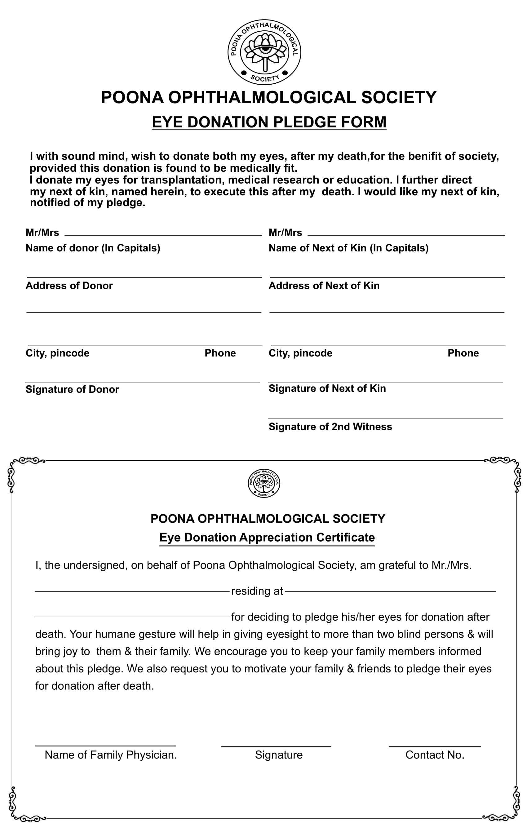 FREE 36+ Donation Forms in PDF | MS Word | Excel