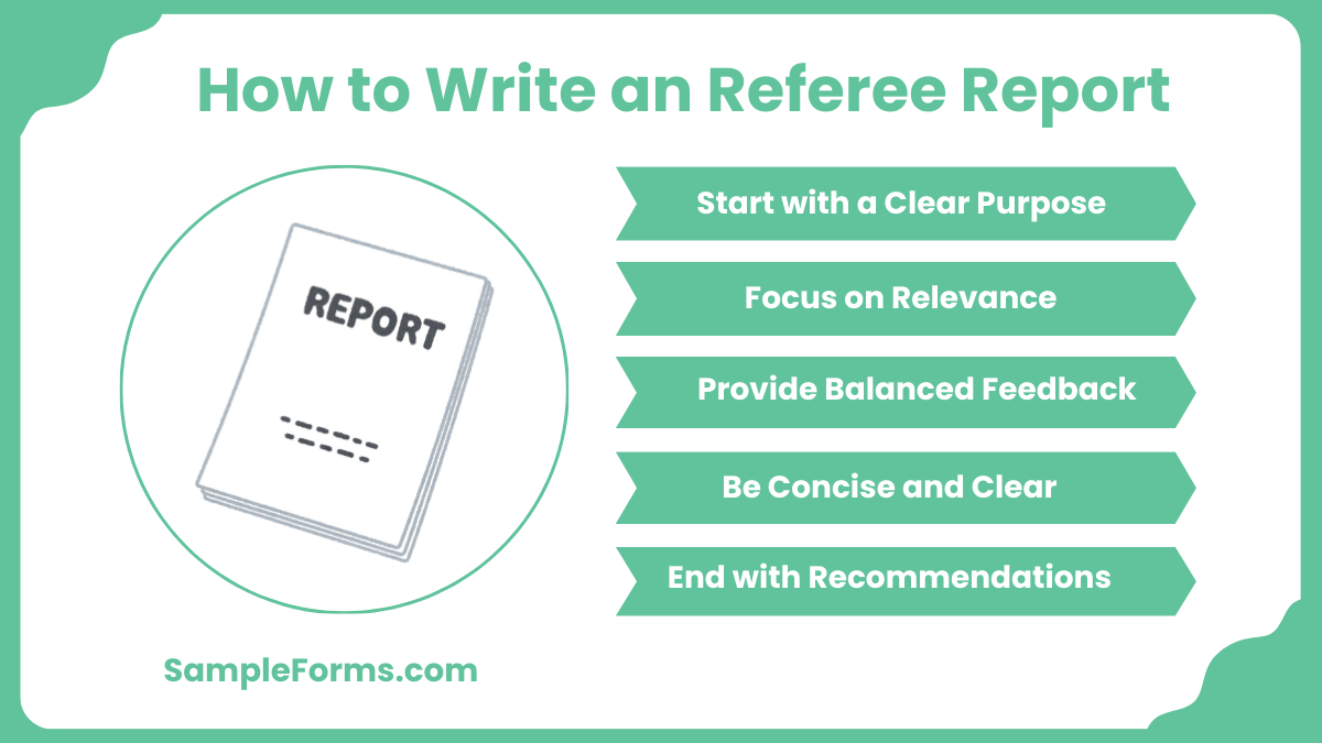 FREE 19+ Referee Report Form Samples, PDF, MS Word, Google Docs, Excel