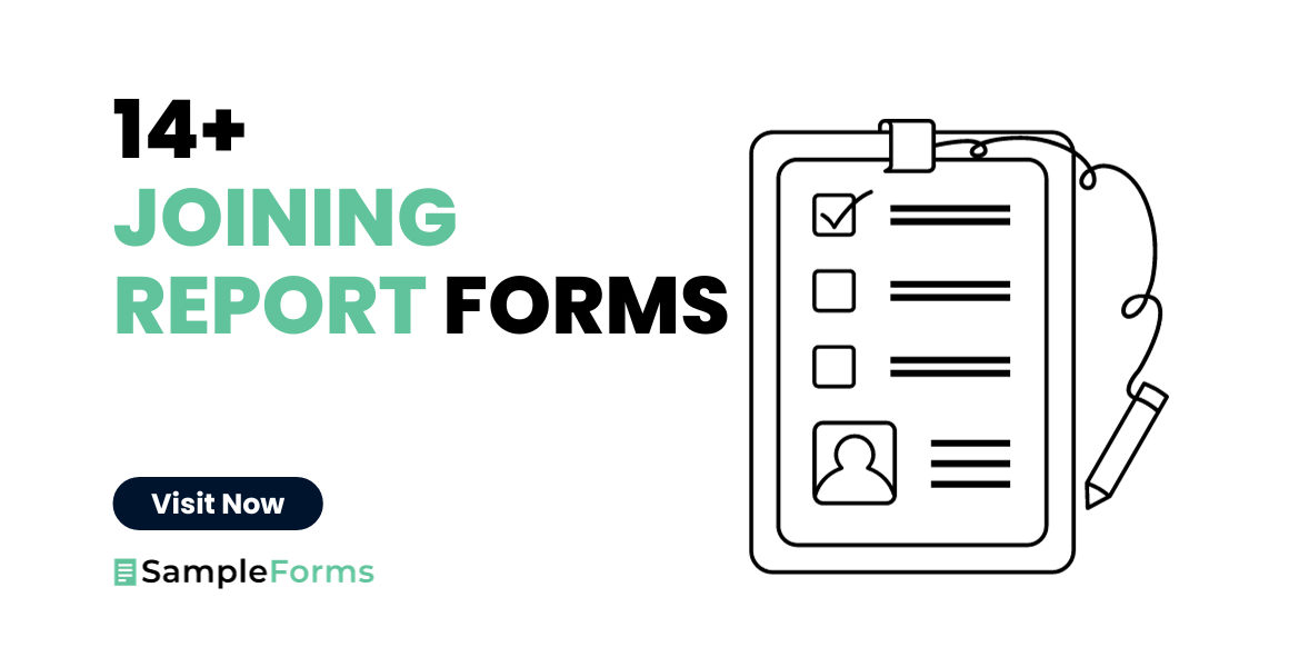 FREE 14+ Joining Report Forms in PDF | MS Word
