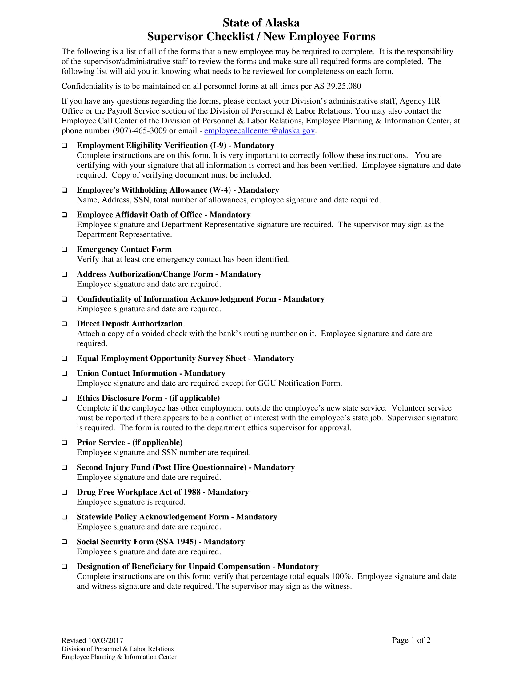 FREE 4+ New Employee Forms in PDF | MS Word | Excel