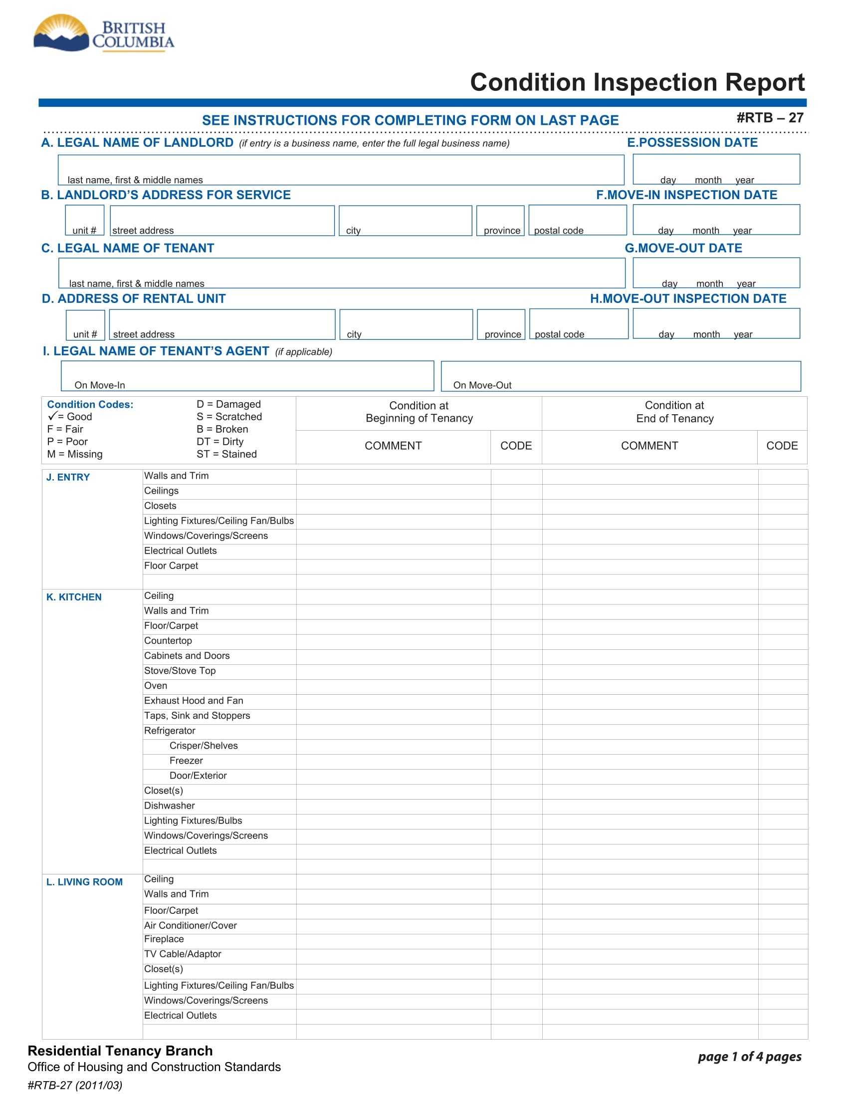 FREE 6+ Rent Report Forms in PDF