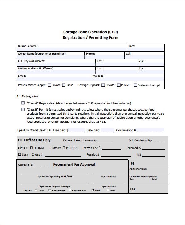 FREE 7+ Restaurant Operation Forms in PDF