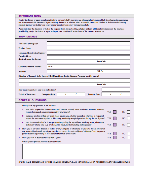 FREE 7+ Restaurant Proposal Forms in PDF | MS Word