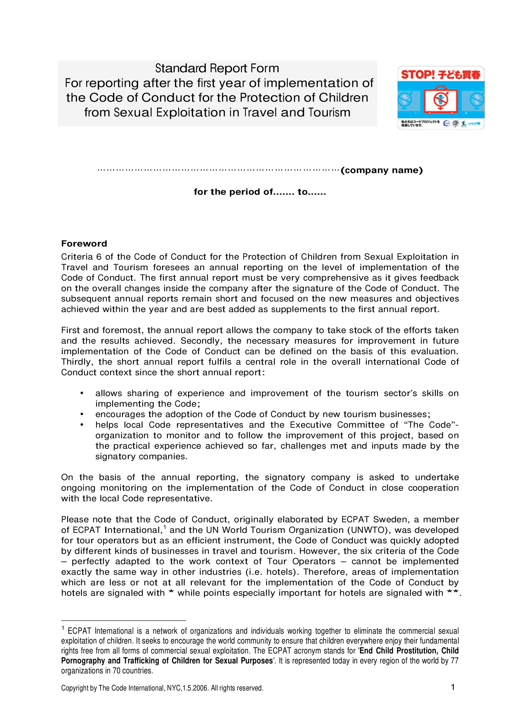 FREE 12 Standard Report Forms Templates In PDF MS Word