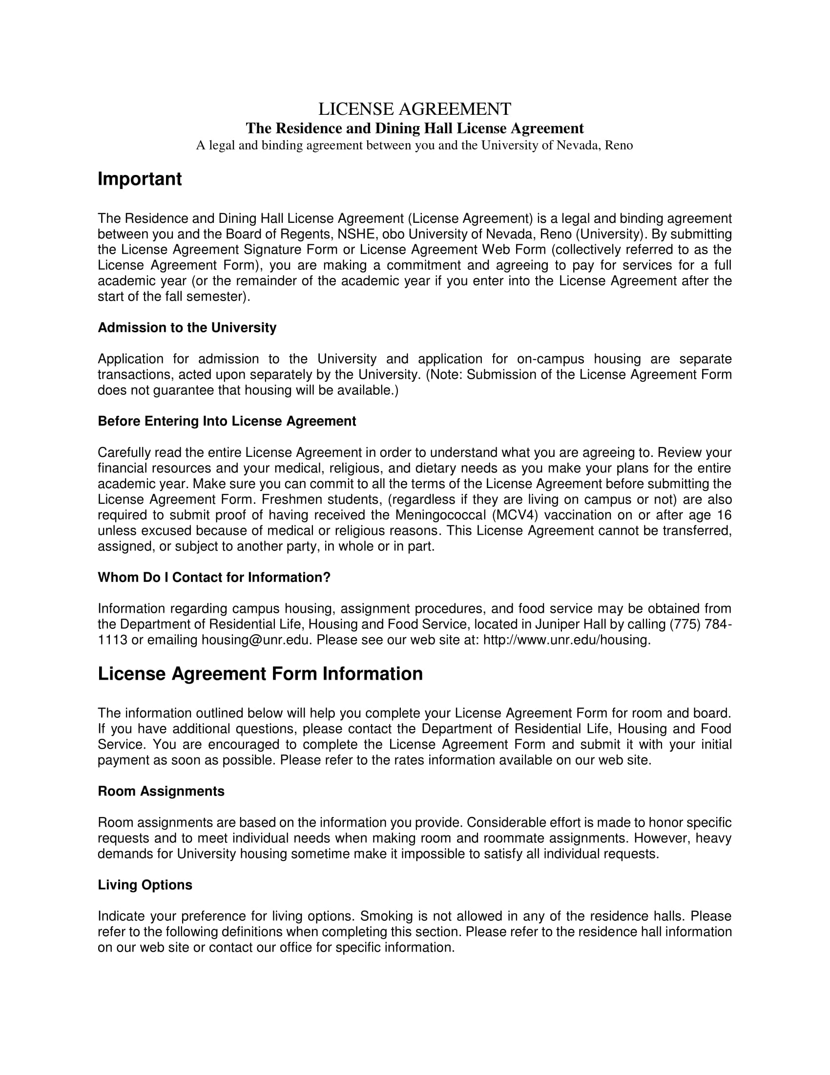 FREE 5+ License Agreement Long Forms in PDF | MS Word