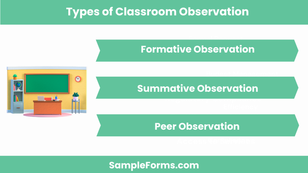 FREE 9+ Classroom Observation Form Samples, PDF, MS Word, Google Docs ...
