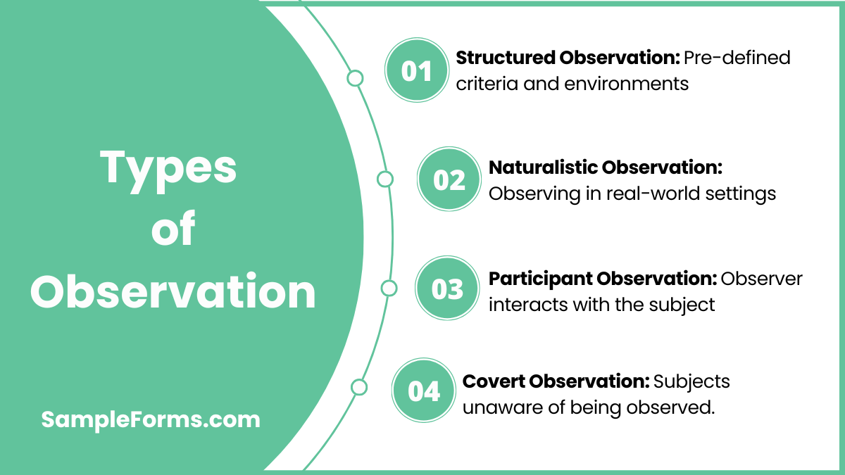 FREE 10+ Student Observation Form Samples, PDF, MS Word, Google Docs, Excel