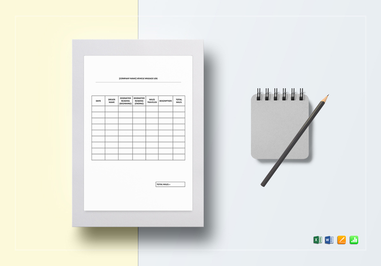 FREE 5+ Mileage Report Forms in MS Word | PDF | Excel