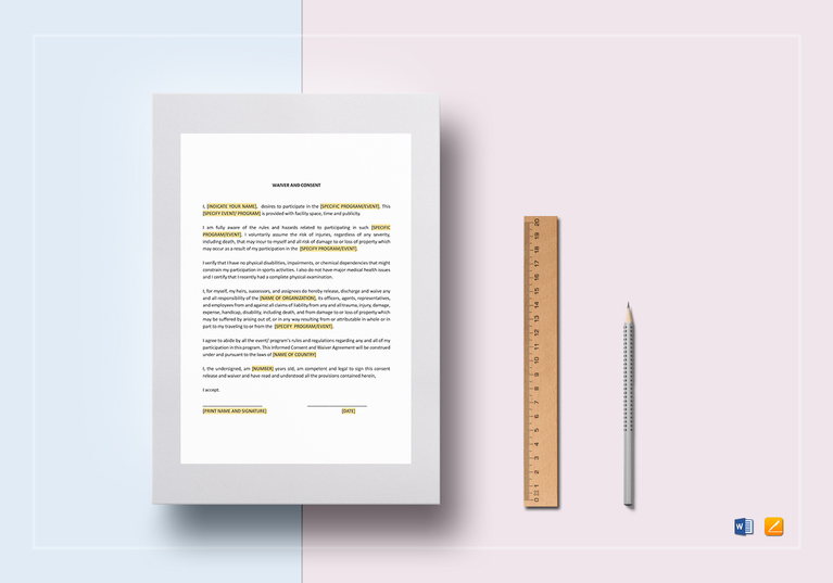 FREE 14+ Legal Consent Forms in MS Word | PDF