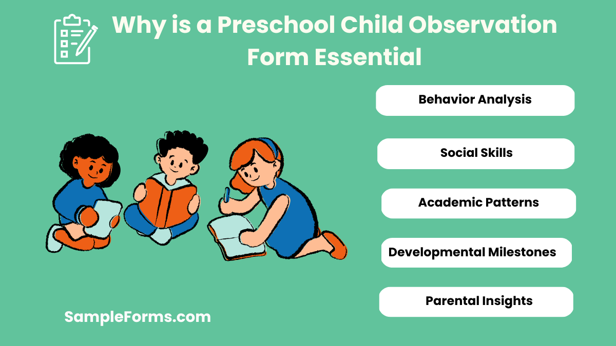 FREE 10+ Preschool Observation Form Samples, PDF, MS Word, Google Docs