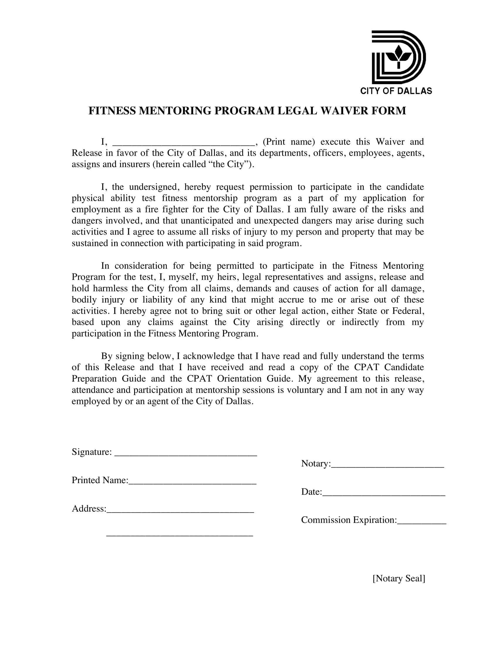 FREE 14+ Legal Waiver Forms in PDF | MS Word