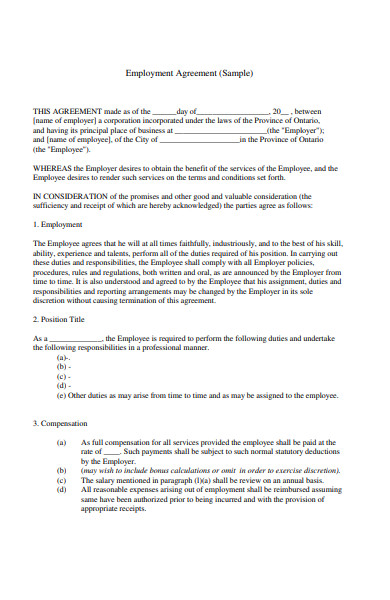 FREE 12+ Legal Agreement Forms in PDF | MS Word