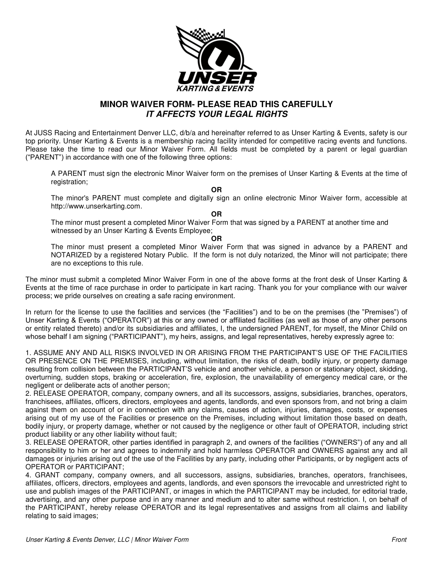 FREE 14+ Legal Waiver Forms in PDF | MS Word