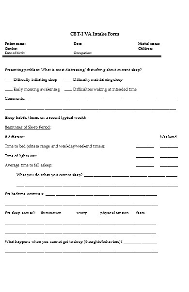 FREE 9+ Medicine Patient Intake Forms in PDF | MS Word