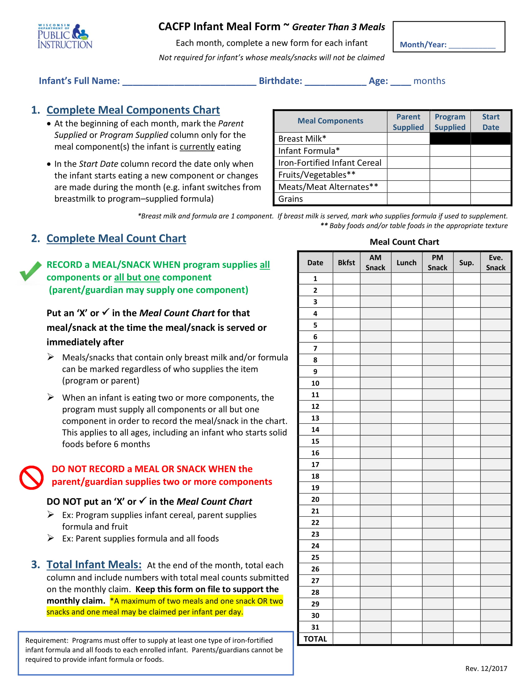 FREE 22+ Menu Form Samples, PDF, MS Word, Google Docs