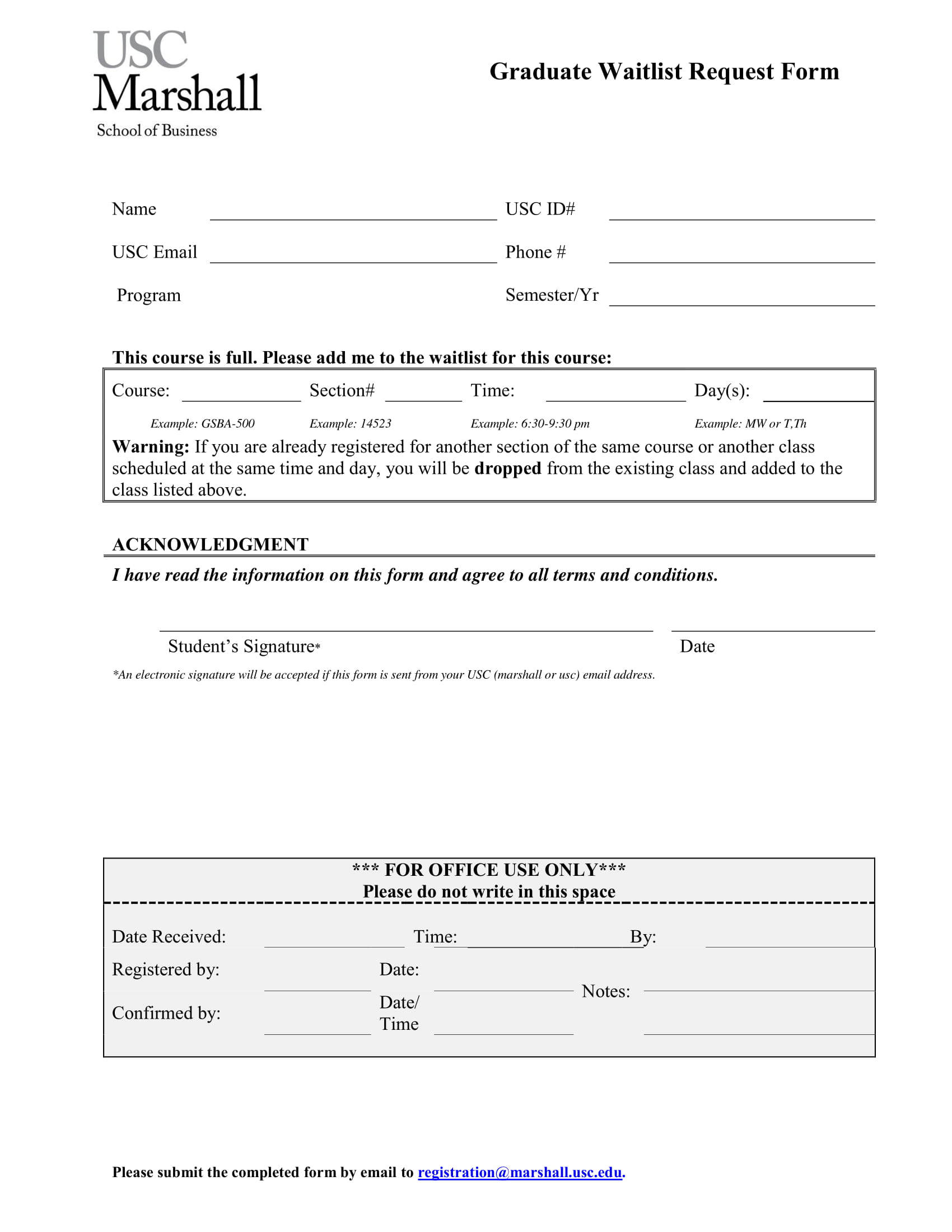 FREE 29+ Waiting List Form Samples, PDF, MS Word, Google Docs, Excel