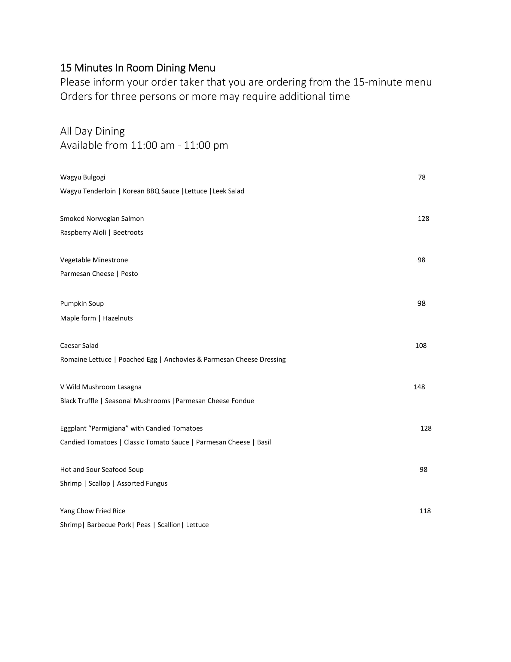FREE 22+ Menu Form Samples, PDF, MS Word, Google Docs