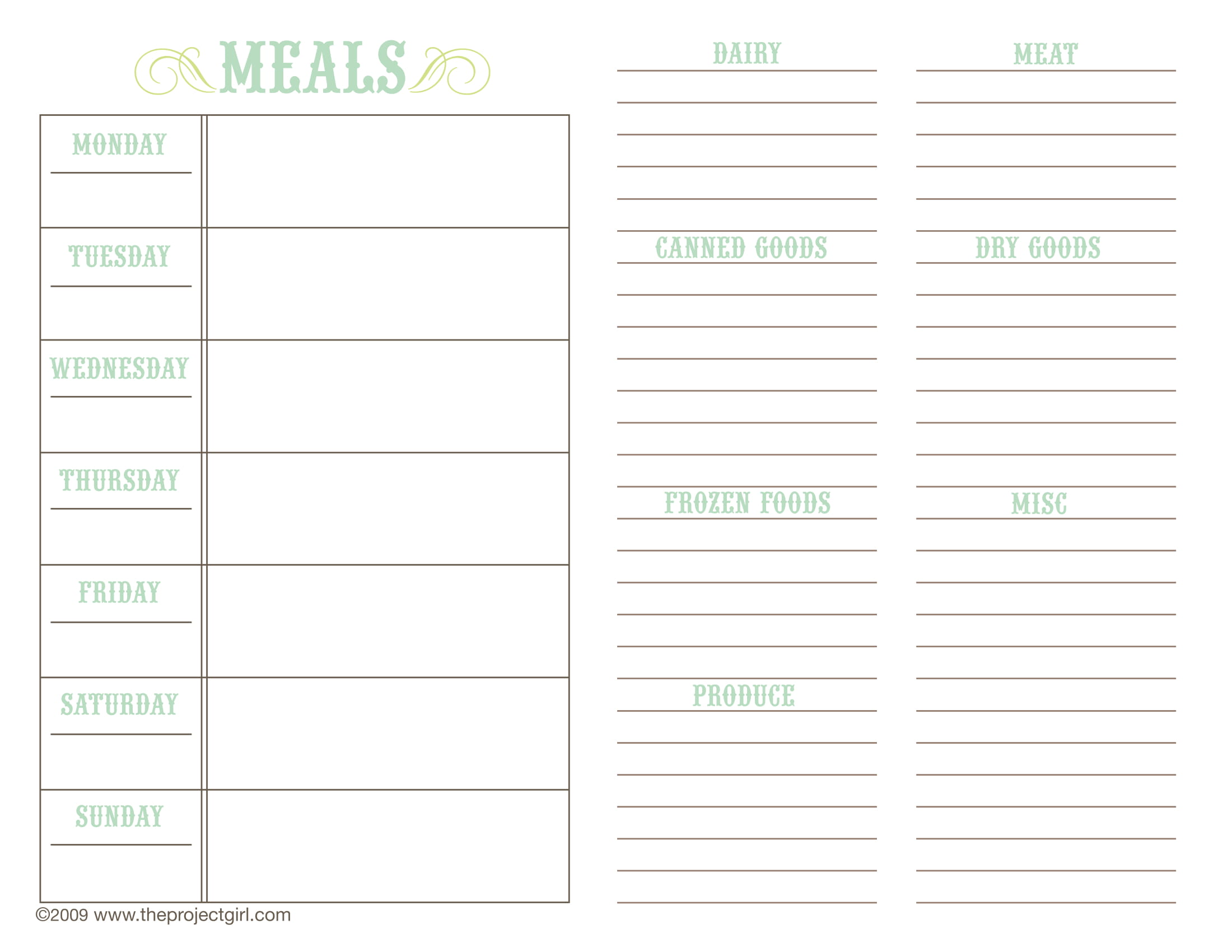 FREE 22+ Menu Form Samples, PDF, MS Word, Google Docs