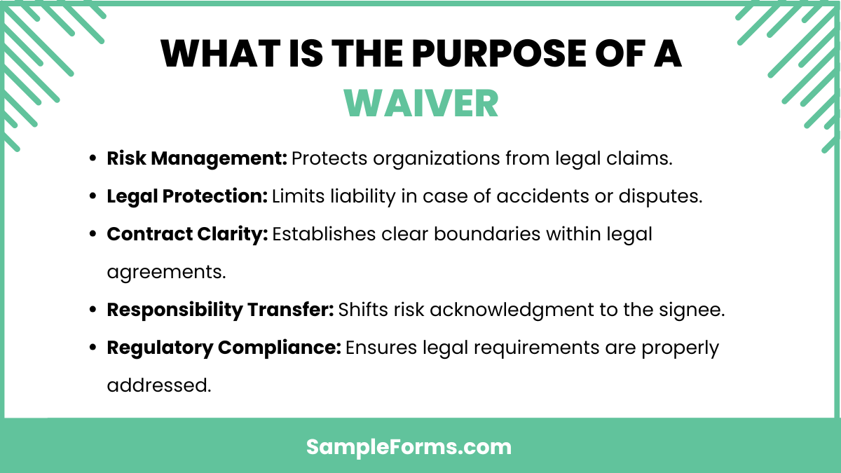 FREE 11+ Restaurant Waiver Form Samples, PDF, MS Word, Google Docs