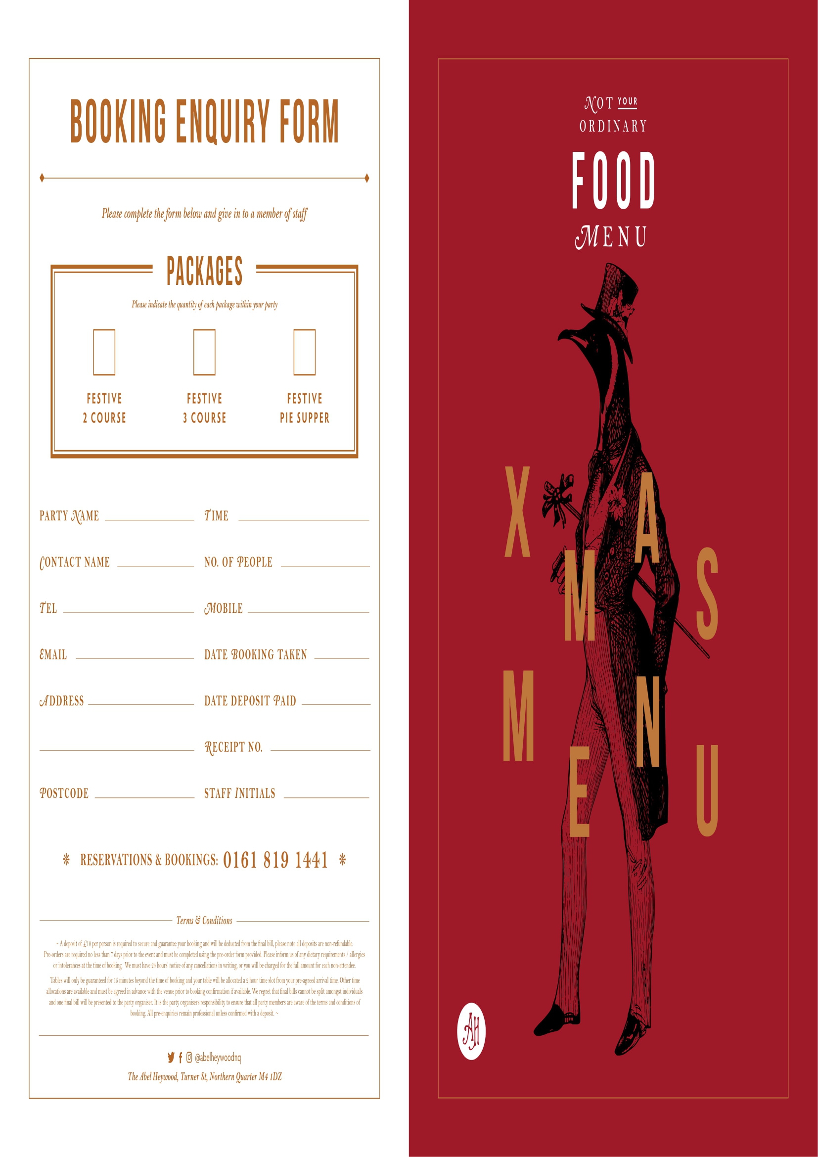 FREE 5+ Restaurant Enquiry Forms in PDF