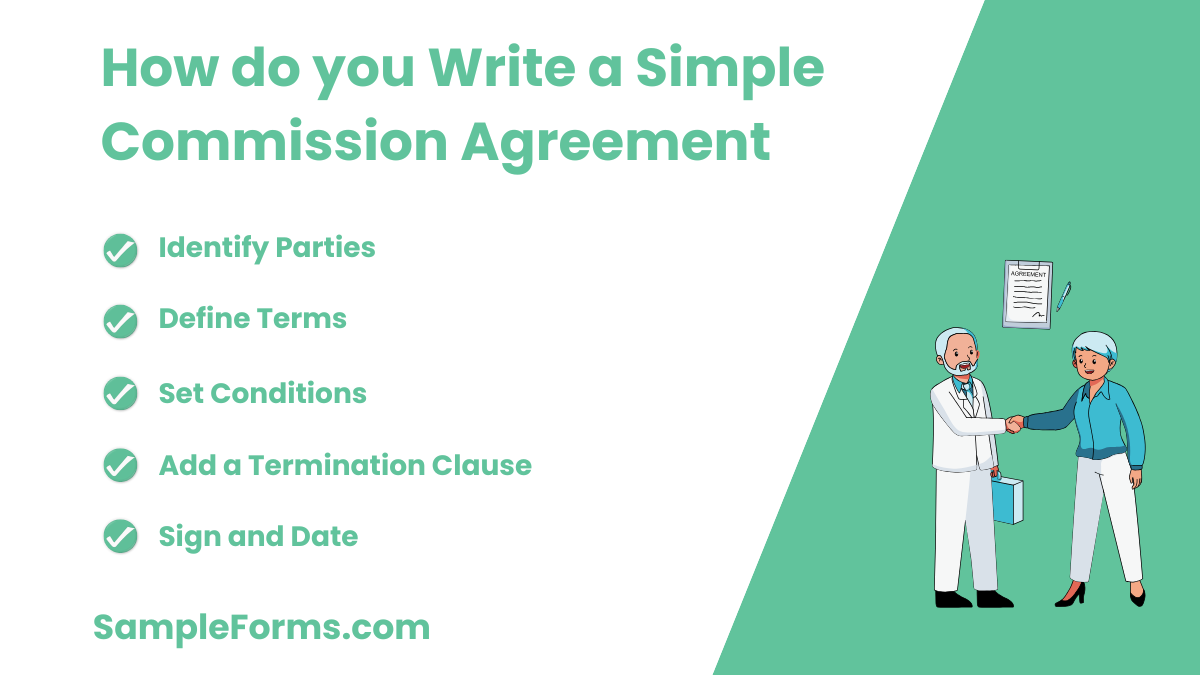 FREE 10+ Commission Agreement Contract Form Samples, PDF, MS Word ...