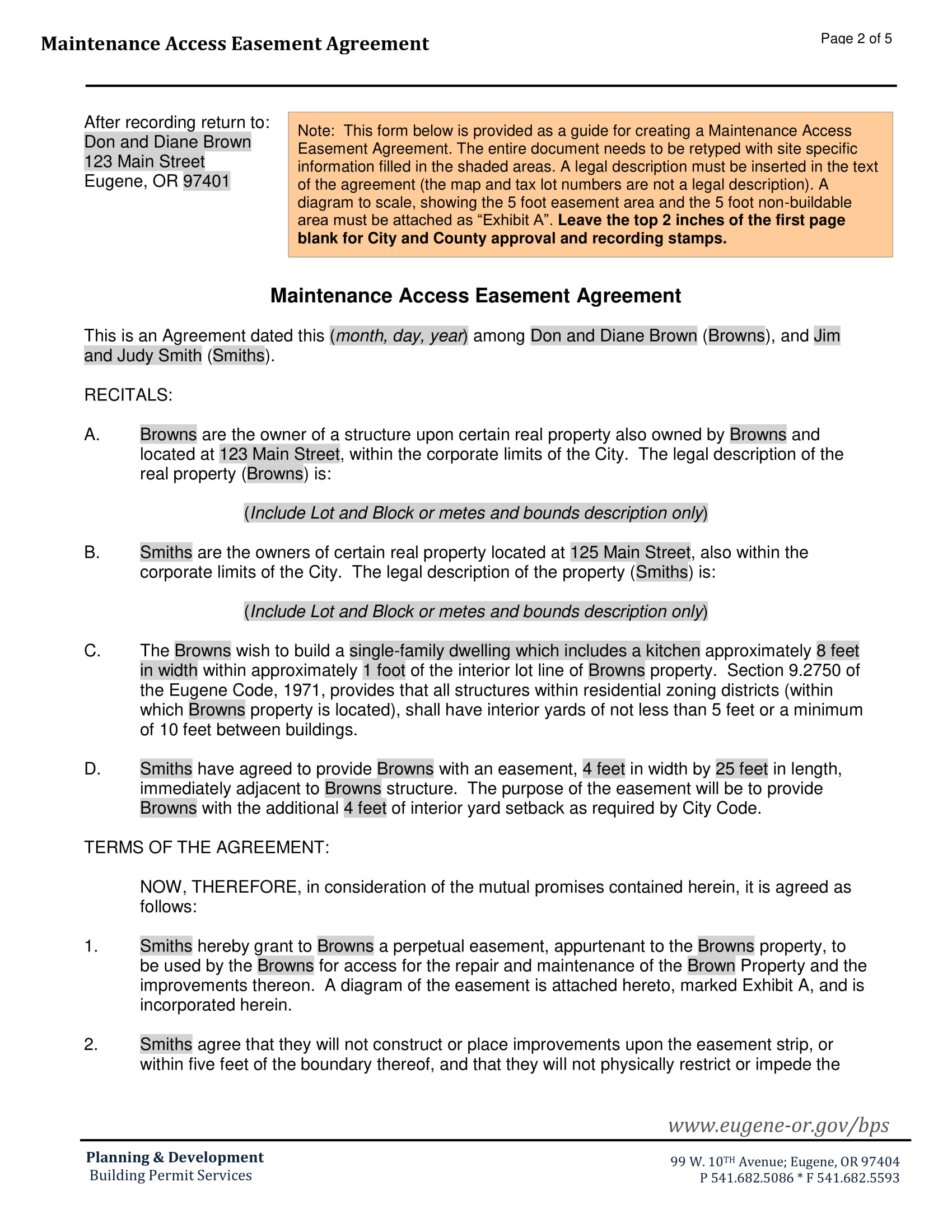 FREE 10+ Easement Agreement Contract Forms in PDF