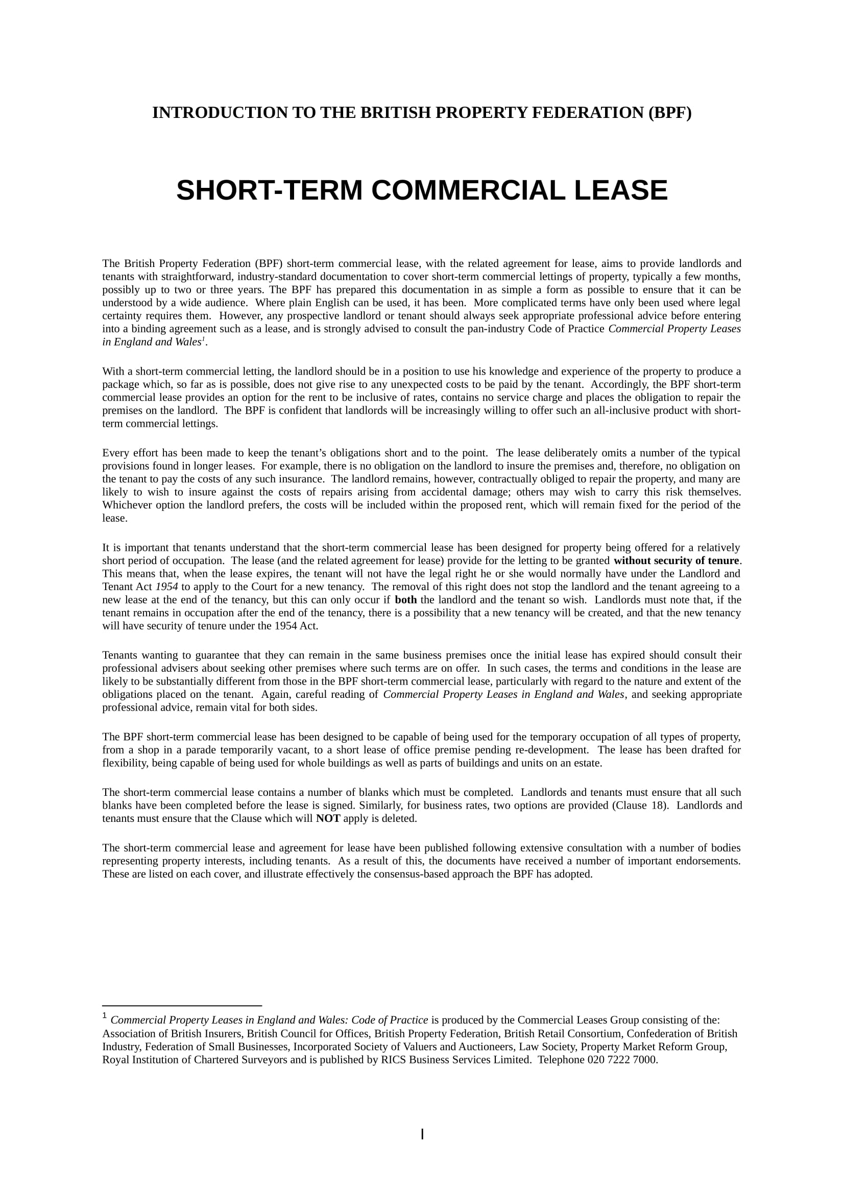FREE 7+ Commercial Lease Contract Forms in PDF | MS Word
