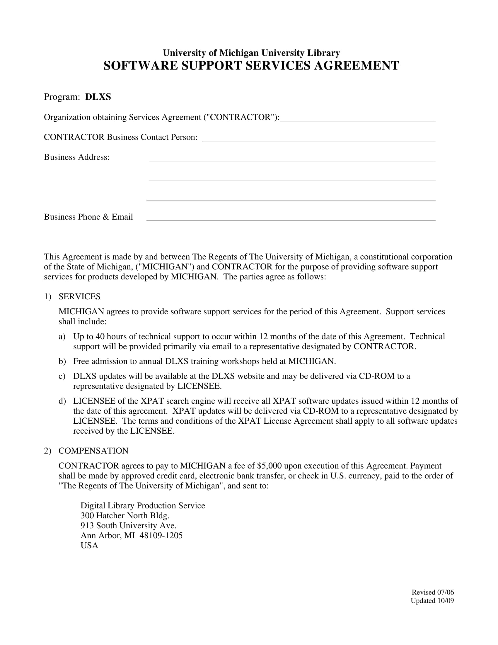 FREE 8+ Software Agreement Contract Form Samples, PDF, MS Word, Google Docs