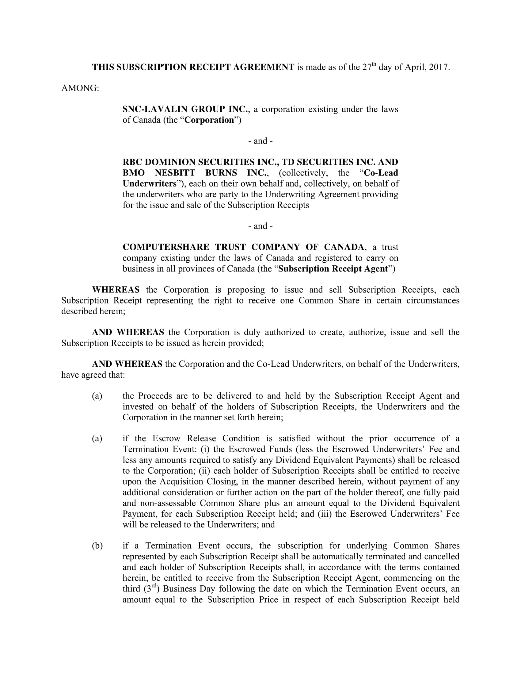 FREE 5+ Receipt Agreement Contract Forms in PDF