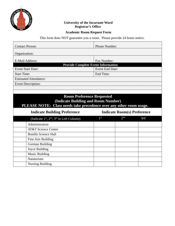 FREE 10+ Registrar Forms for Faculty in PDF | MS Word