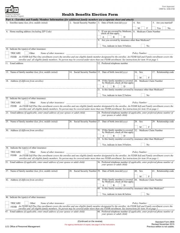FREE 11+ Employee Election Forms in PDF | MS Word