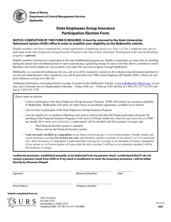 FREE 11+ Employee Election Forms in PDF | MS Word