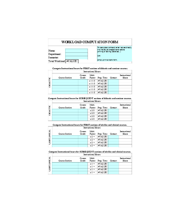 FREE 14+ Faculty and Students Forms in PDF | MS Word | Excel