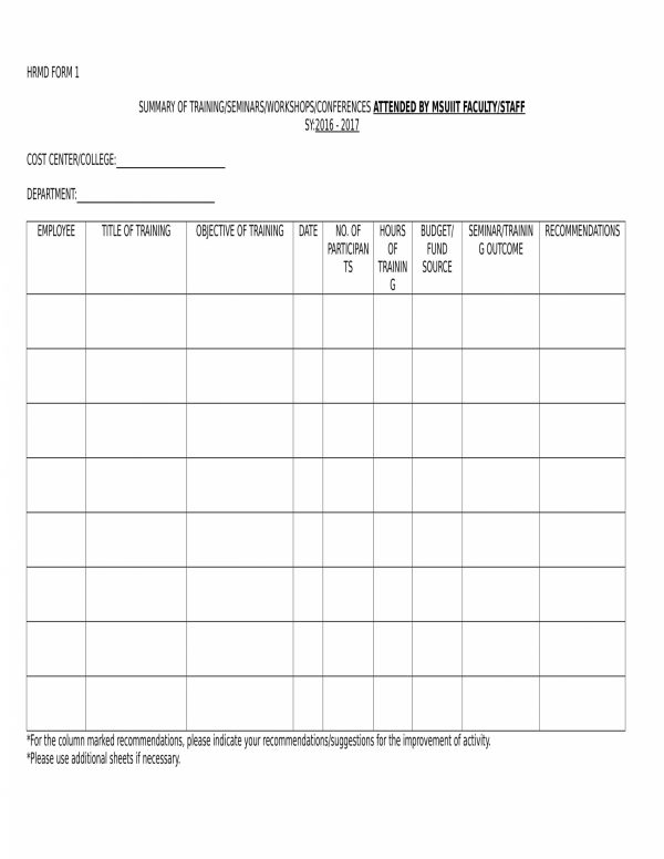 FREE 12+ Faculty and Staff Forms in PDF | MS Word