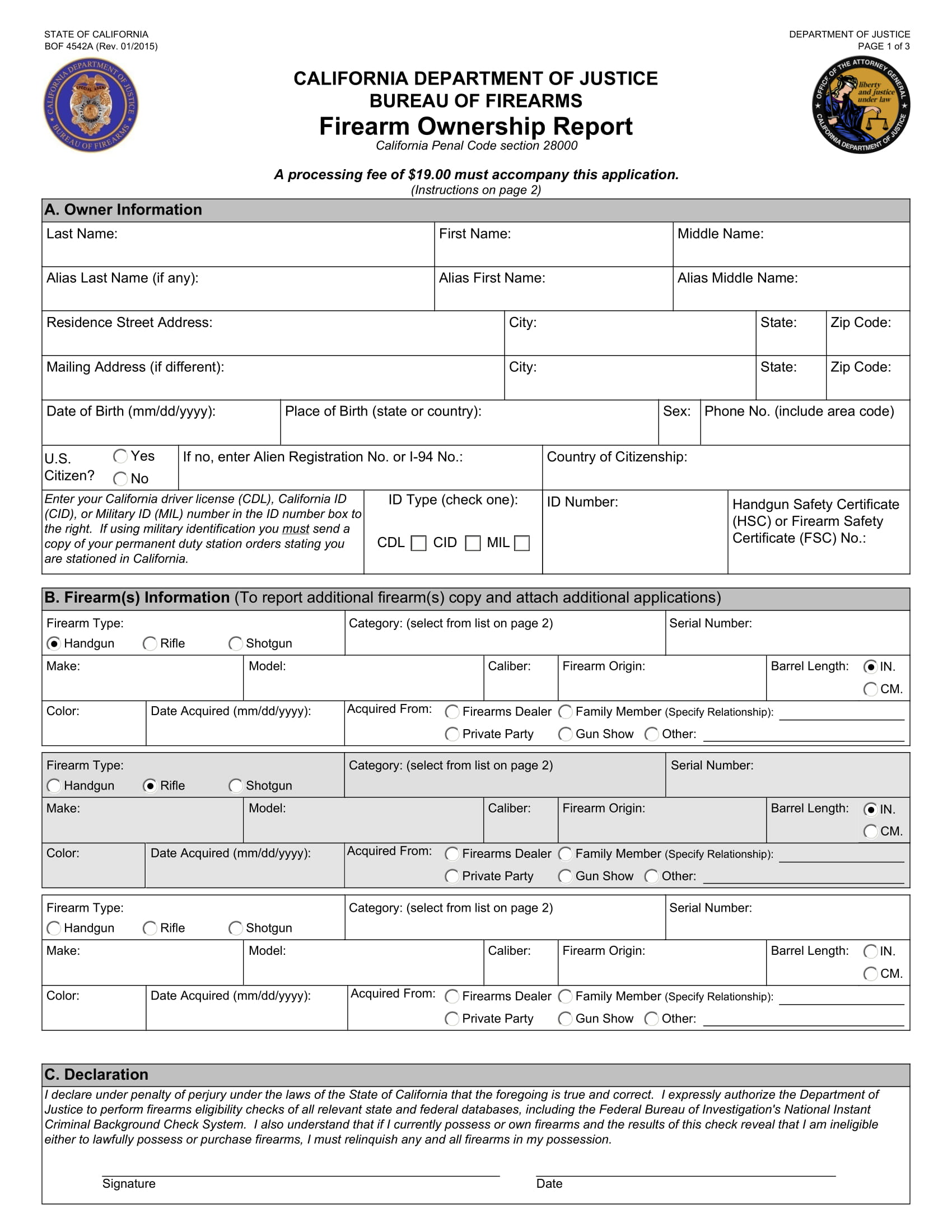 FREE 15+ Legal Ownership Form Samples, PDF, MS Word, Google Docs