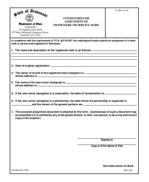 FREE 10+ Trademark Assignment Forms in PDF | MS Word