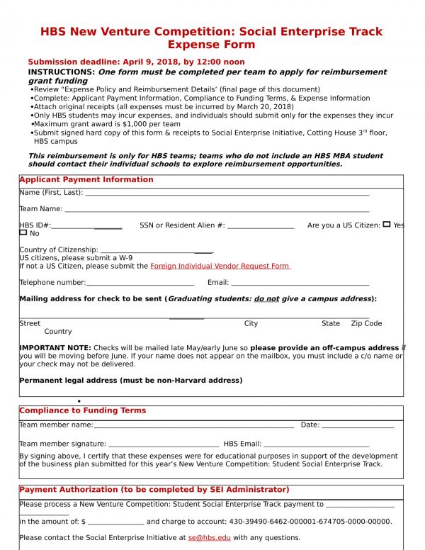 FREE 10+ School of Business Forms in PDF | MS Word