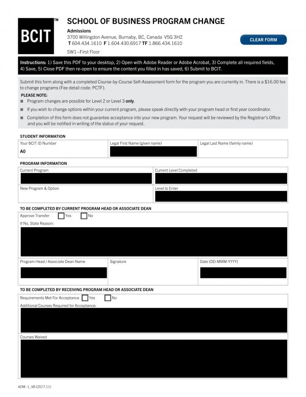 FREE 10+ School of Business Forms in PDF | MS Word