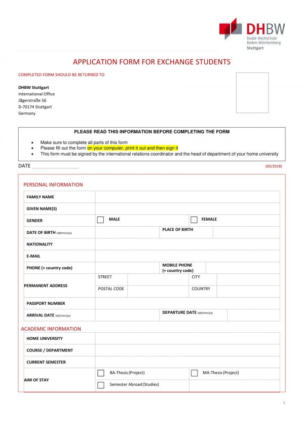 FREE 14+ Faculty and Students Forms in PDF | MS Word | Excel