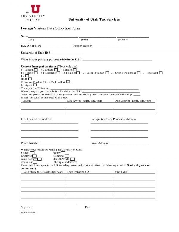 FREE 2+ Alien Data Collection Forms in PDF