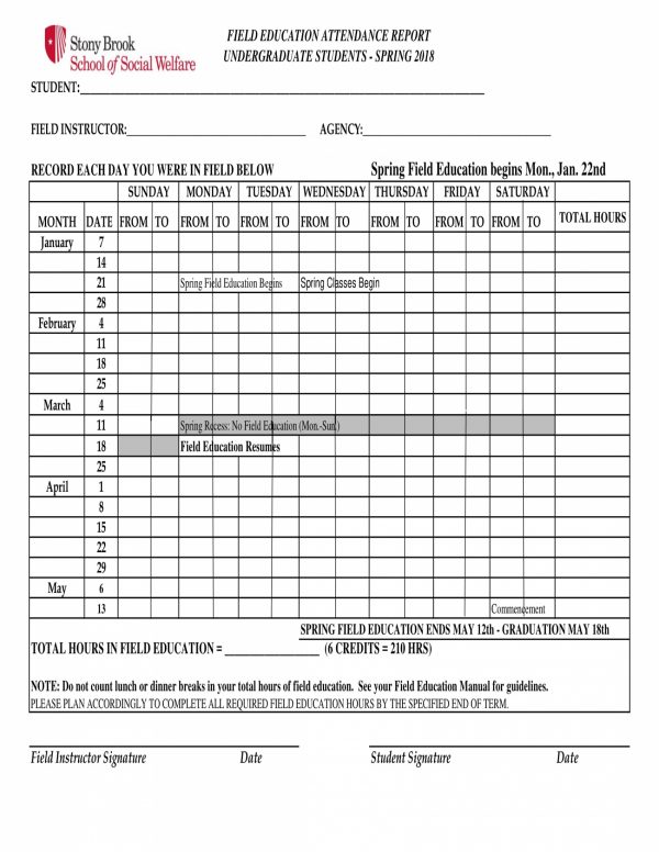 FREE 11+ Field Education Forms in PDF | MS Word