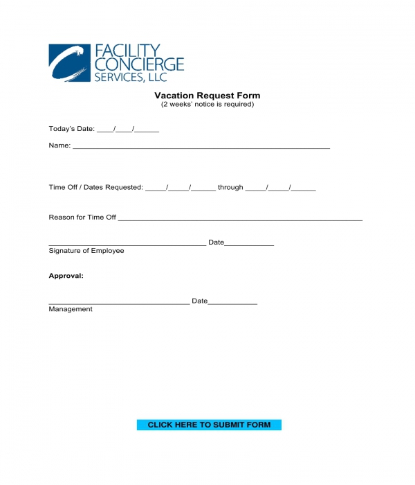 FREE 3+ Concierge Request Forms in PDF
