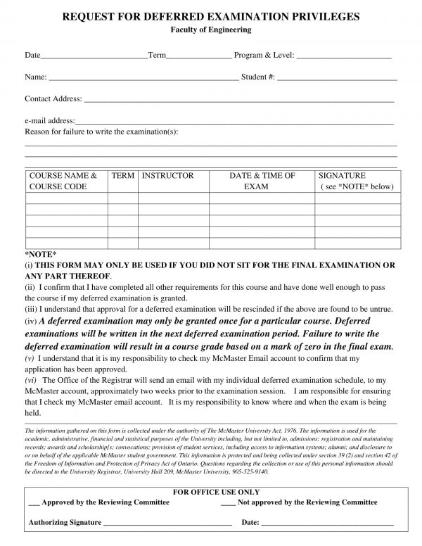 FREE 13+ Current Student Forms in PDF | MS Word